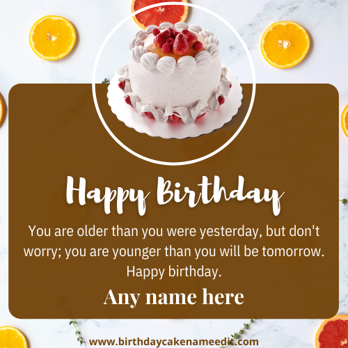 Happy Birthday Card With Name Edit Free Download Happy Birthday Card With Name Edit Free Download
